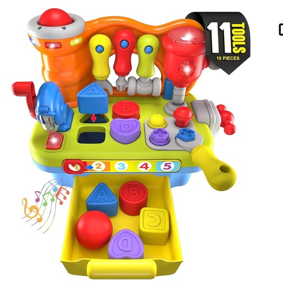 Toys | Pretend Play Work Bench With Tools Lights And Sounds | Poshmark